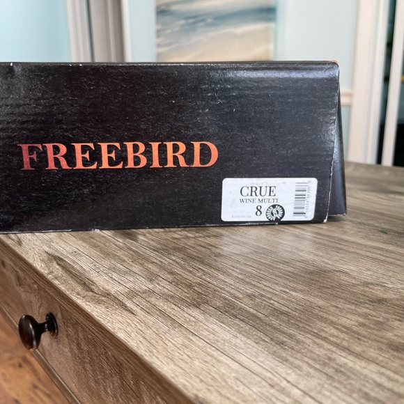 Freebird by Steven | Shoes | Freebird Crue Wine Multi Bootie | Poshmark